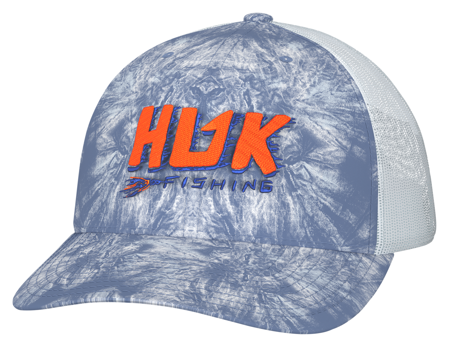 Huk Fishing All Over Print Mesh-Back Trucker Cap for Kids | Bass Pro Shops